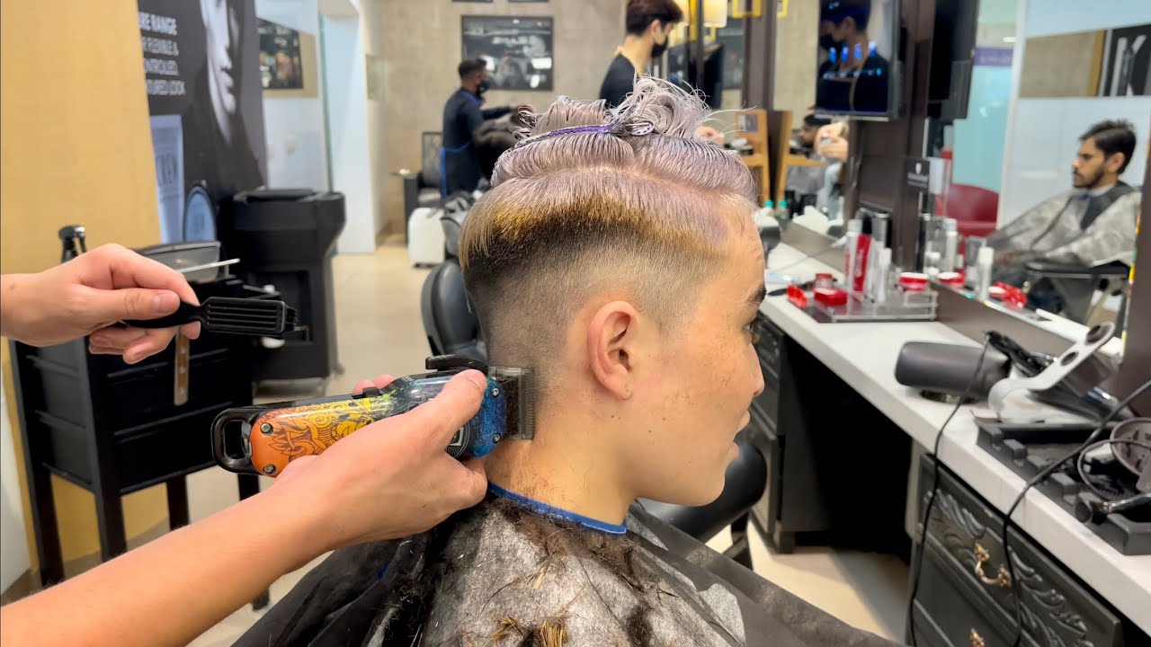 Skin Fade Textured Quiff Haircut & Hairstyle Tutorial | Mens | House of ...