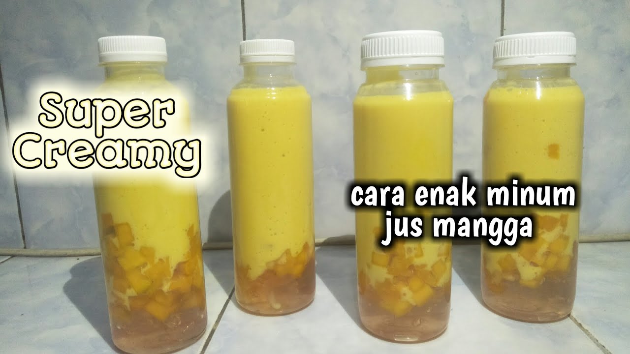 Mango Milky Jelly | Minuman Susu Jeli Rasa Mangga - YouTube