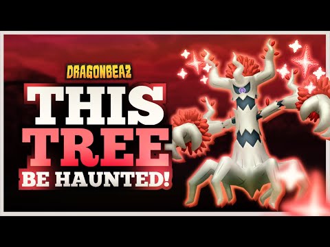This Tree Be Haunted! | Shiny Trevenant Reaction in Pokemon Shield ...