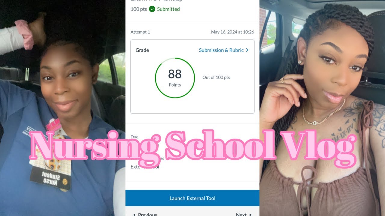 8 WEEKS LEFT+ER PRECEPT+MORE EXAMS+ROAD RAGE| NURSING SCHOOL VLOG - YouTube