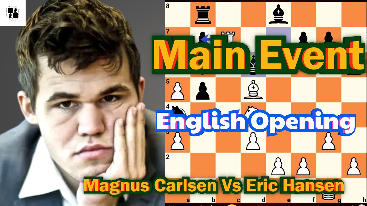 "Unbelievable upset! Magnus Carlsen takes down Eric Hansen 1-0 in ...