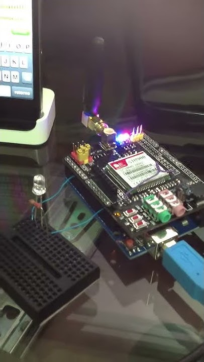 Arduino SIM900 SMS Control - YouTube