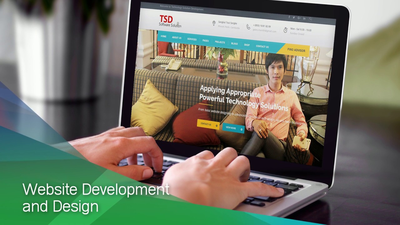 Website Design and Software Development | TSD - CAMBODIA - YouTube