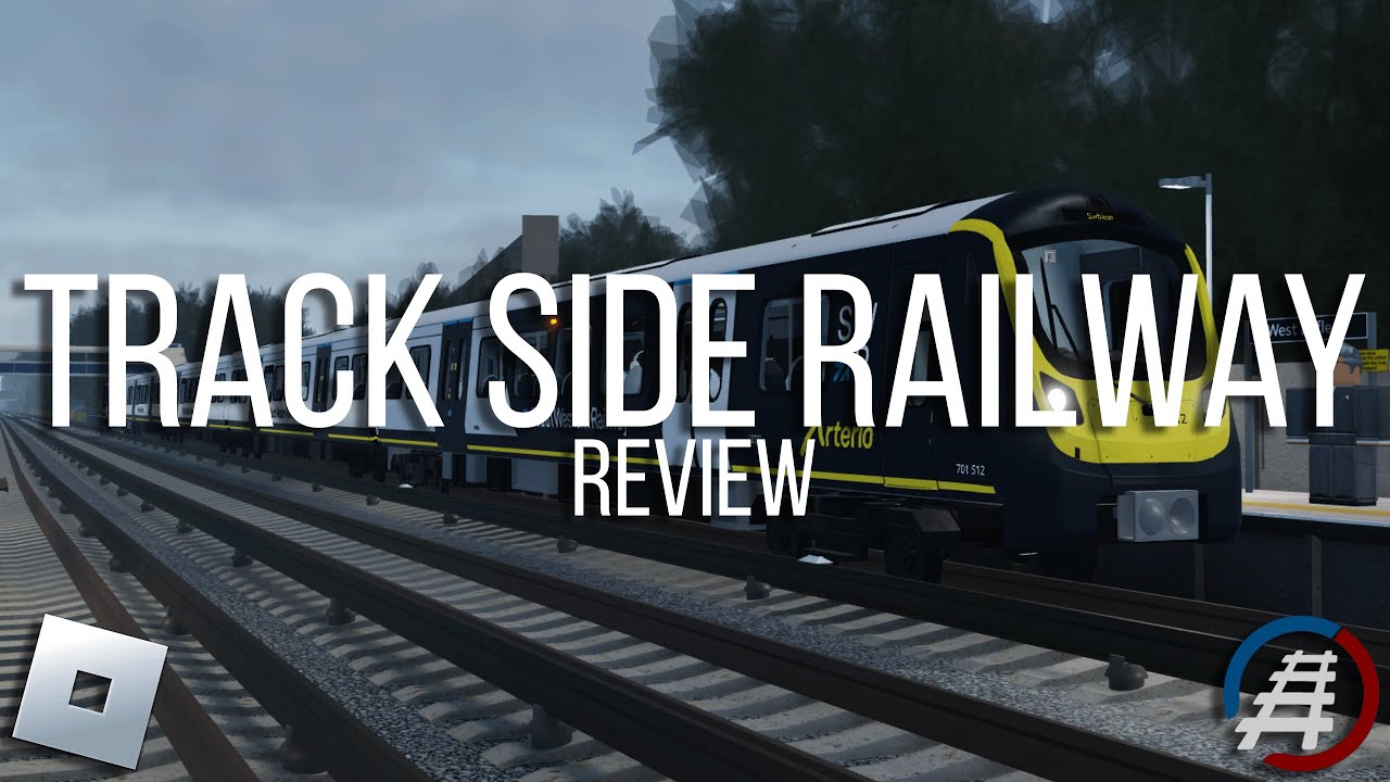 Trackside railway review (NEW GAME) | Roblox train simulator reviews ...