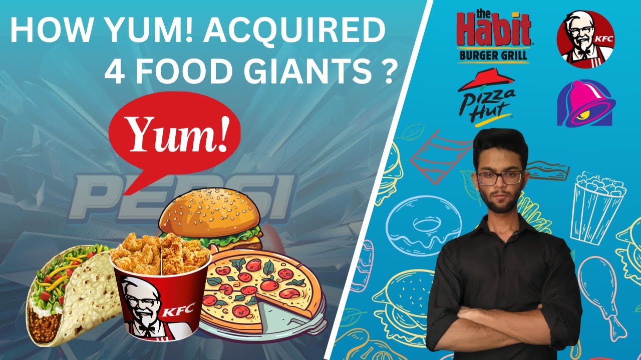 How KFC, Pizza Hut, and Taco Bell Became One Company: The Rise of Yum Brands. - YouTube