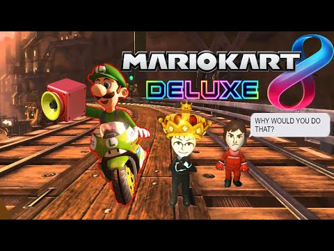 BOOMBOX FOR THE WIN! - Mario Kart 8 Deluxe Best Moments - YouTube