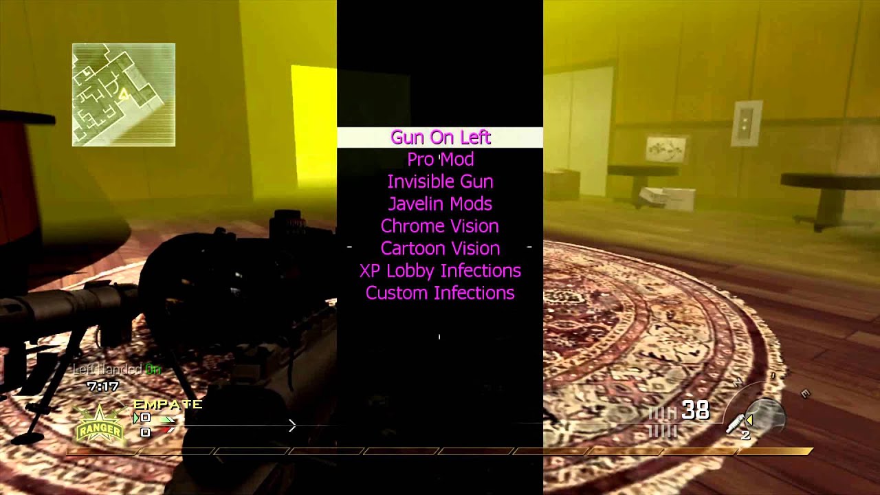 MOD MENÚ MODERN WARFARE 2 + LINK - YouTube