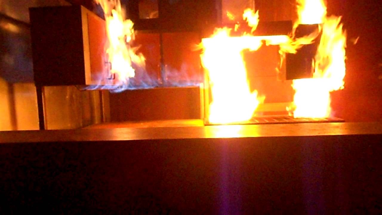 Gas Fire Props - Fireblast 451 - YouTube