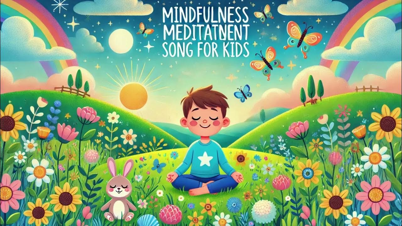 Mindfulness Meditation Song for Kids | Calm & Relaxation Through Breath ...