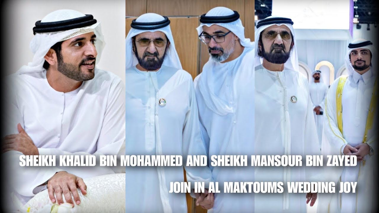 Dubai Crown Prince Sheikh Hamdan Fazza At Sheikha Mahra Wedding ,Sheikh ...