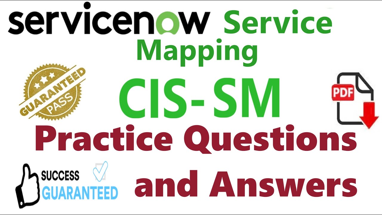 Part#2: ServiceNow (CIS-SM) :ServiceNow Service Mapping - Practice ...