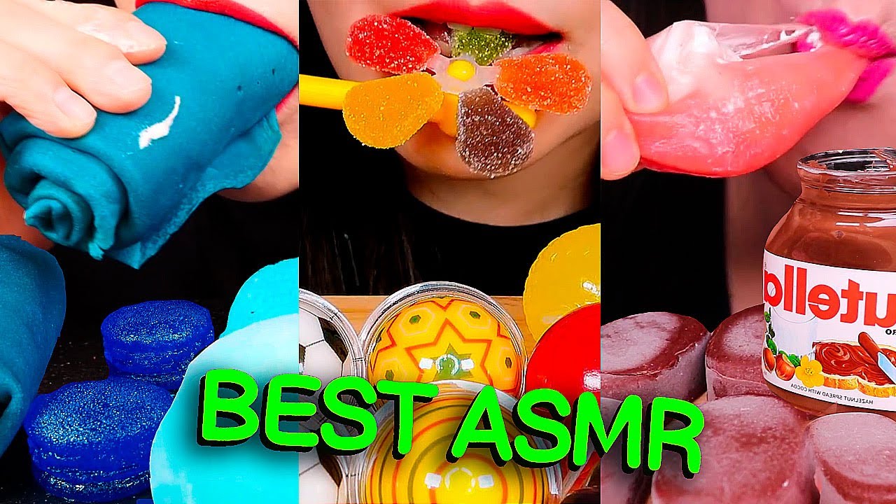 Best of Asmr eating compilation - HunniBee, Jane, Kim and Liz, Abbey ...