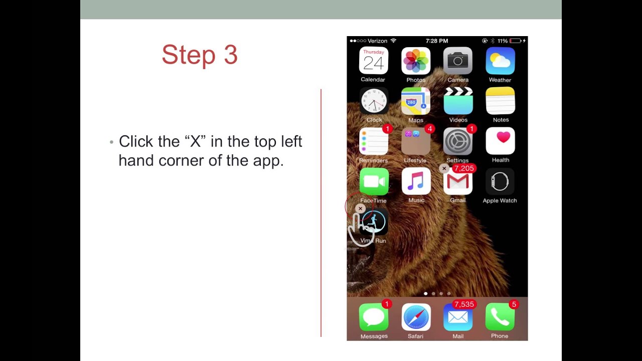 How To Delete An App From Your IPhone YouTube How To Delete An App From Your IPhone YouTube