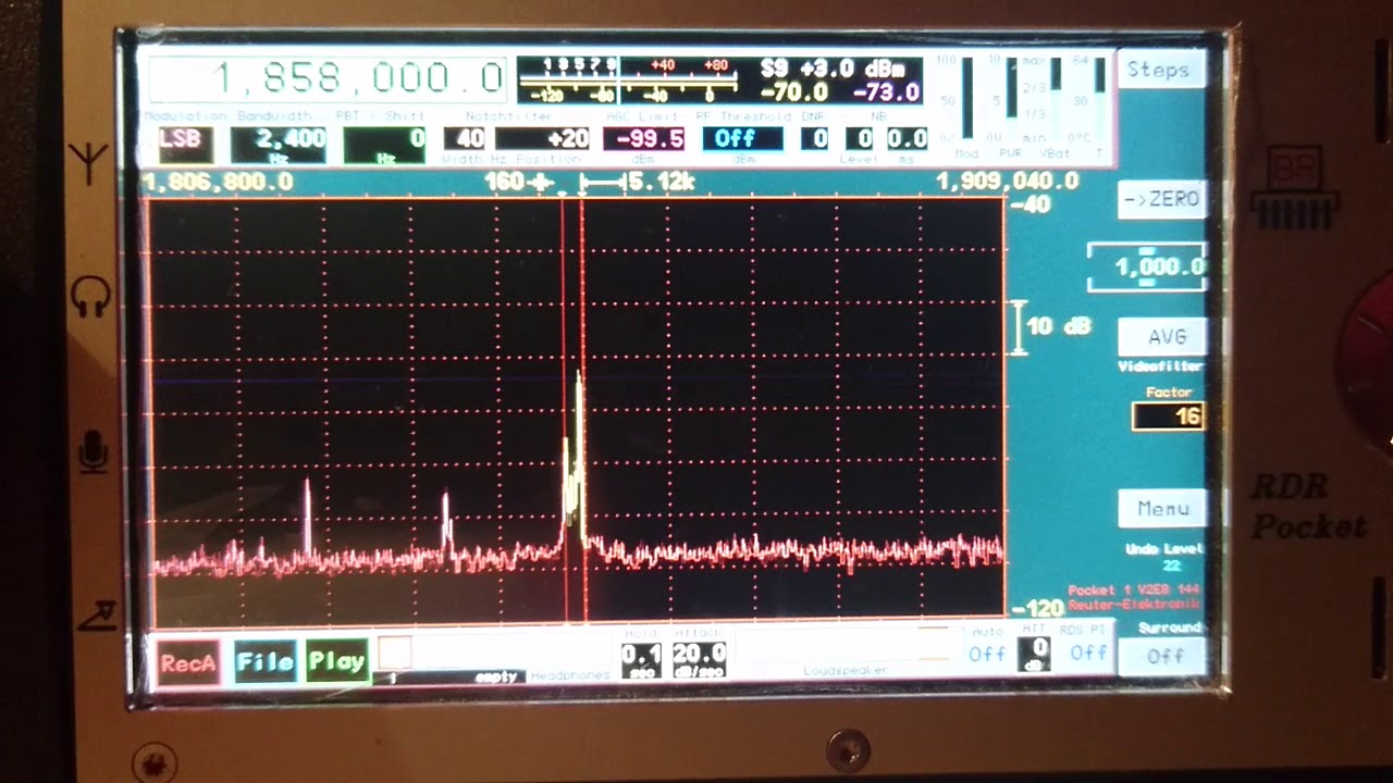 160 meter band, radio amateurs SSB operation - YouTube