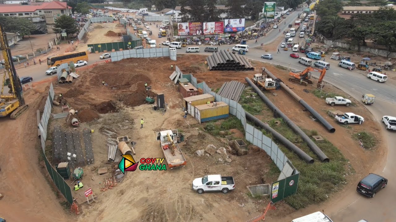 Phase 1 Magnificent 4-Tier Suame Interchange Construction Project ...