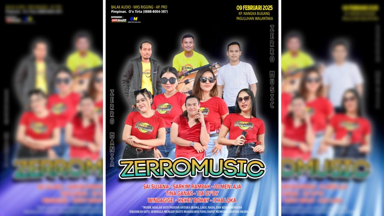 🔴LIVE ZERRO Official Dj _ MENI AJA Kp. Nangka Bugang Pasuluhan Walantaka 09 FEBUARI 2025 - YouTube
