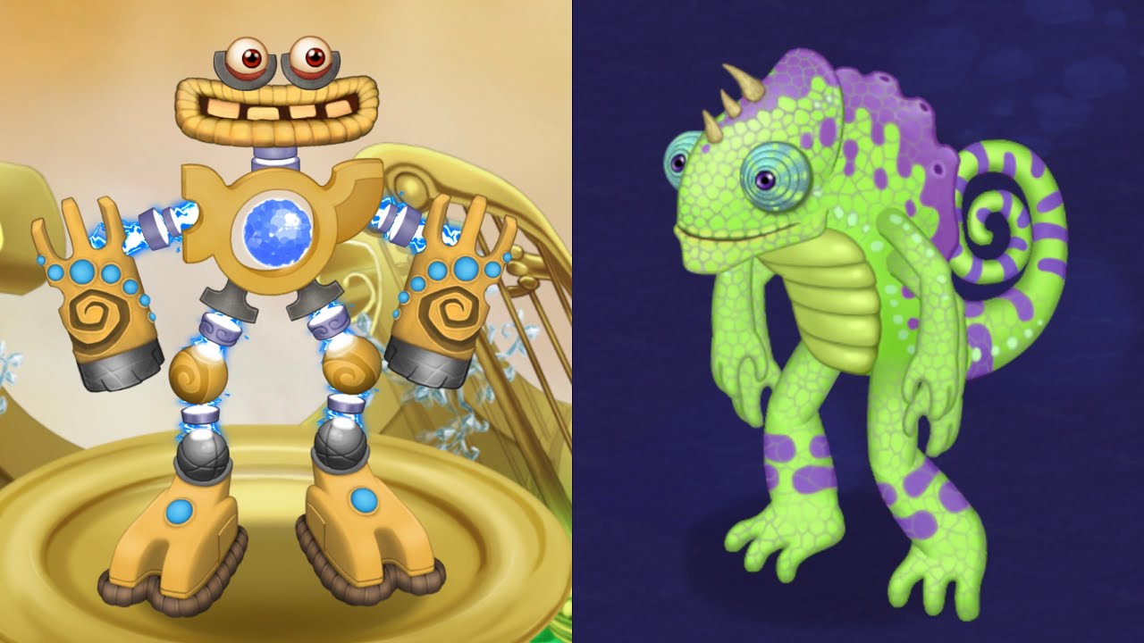 My Singing Monsters: Gold island Wubbox & Kazilleon - YouTube