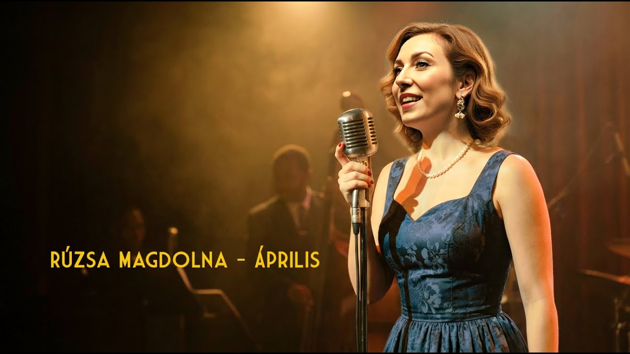 Rúzsa Magdolna - Április (1930s Swing AI Cover) - YouTube