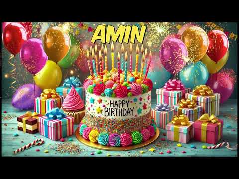 AMIN Happy Birthday Song - Happy Birthday to You