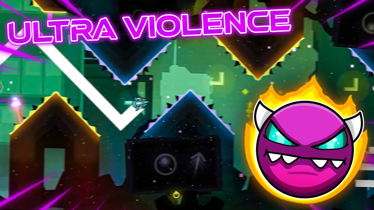 Geometry Dash - Ultra Violence 100% (By Xender Game) - YouTube