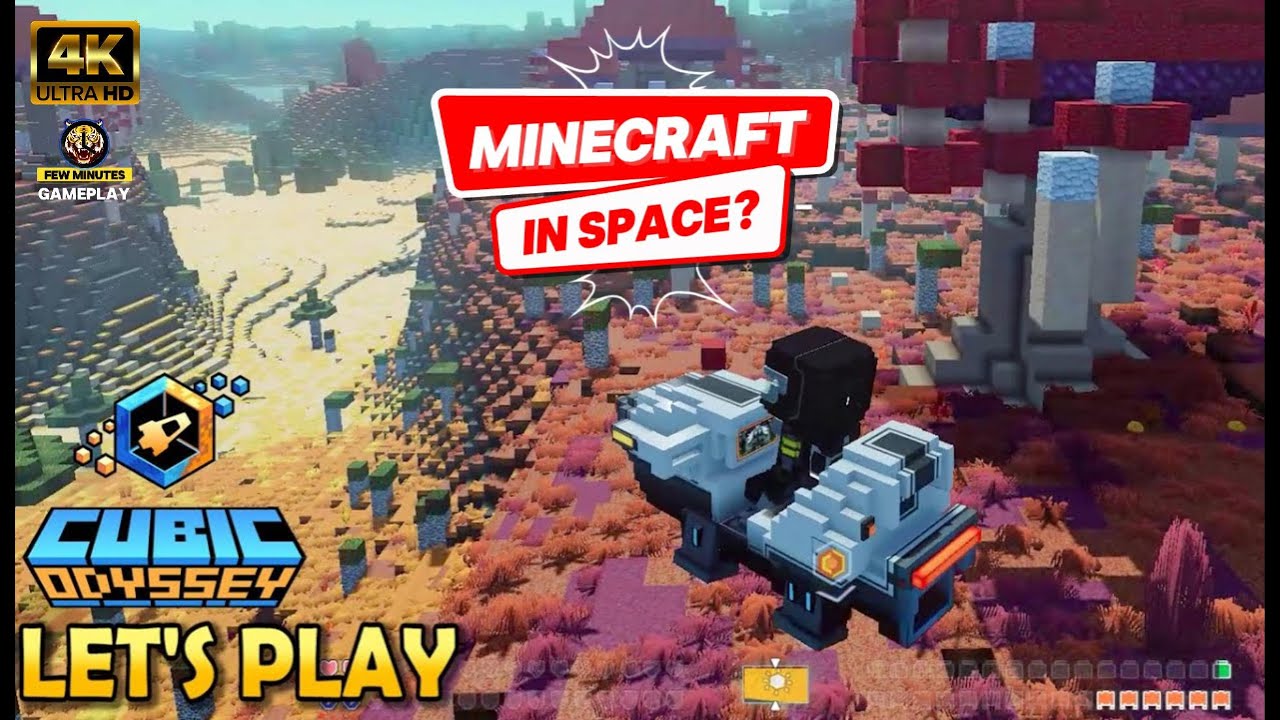 Cubic Odyssey – Minecraft in Space? #4kuhd #sandbox - YouTube