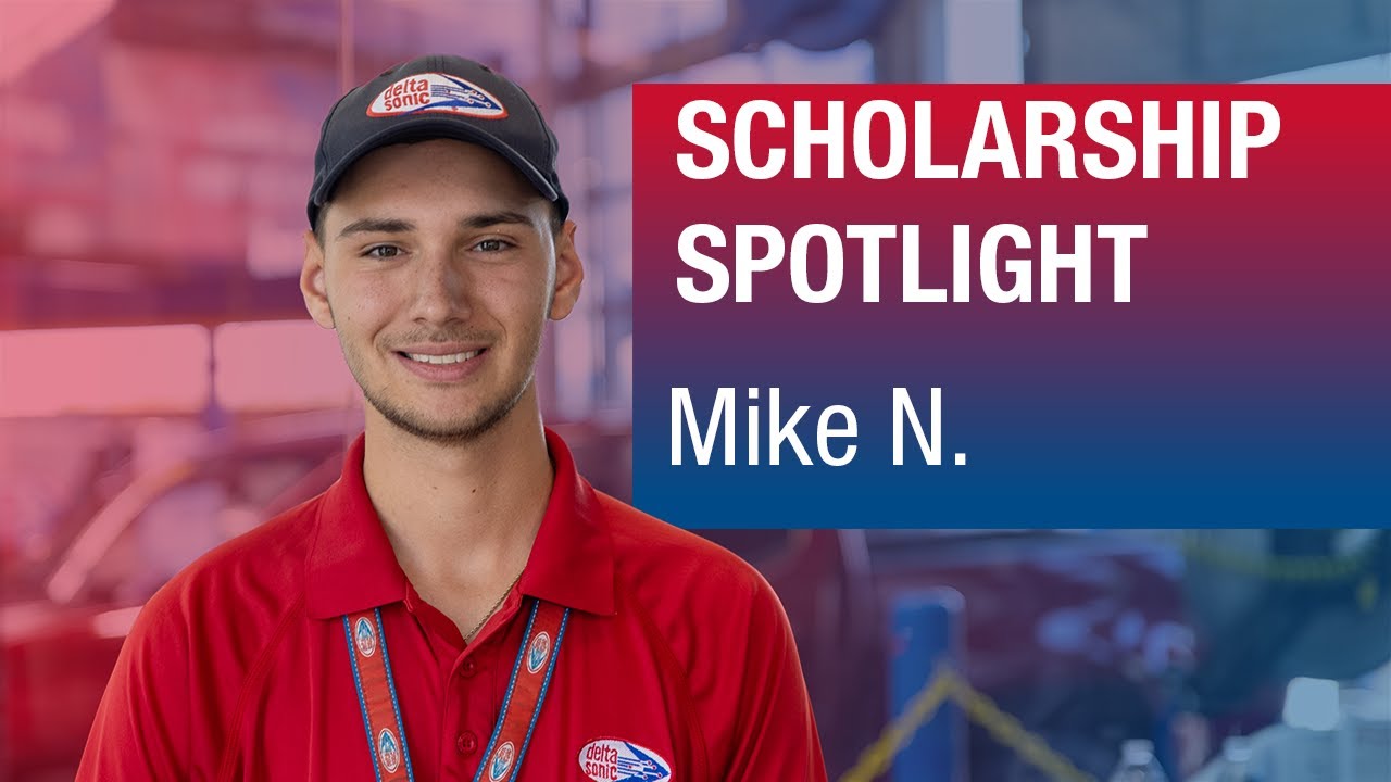 Scholarship Spotlight: Mike N. - YouTube