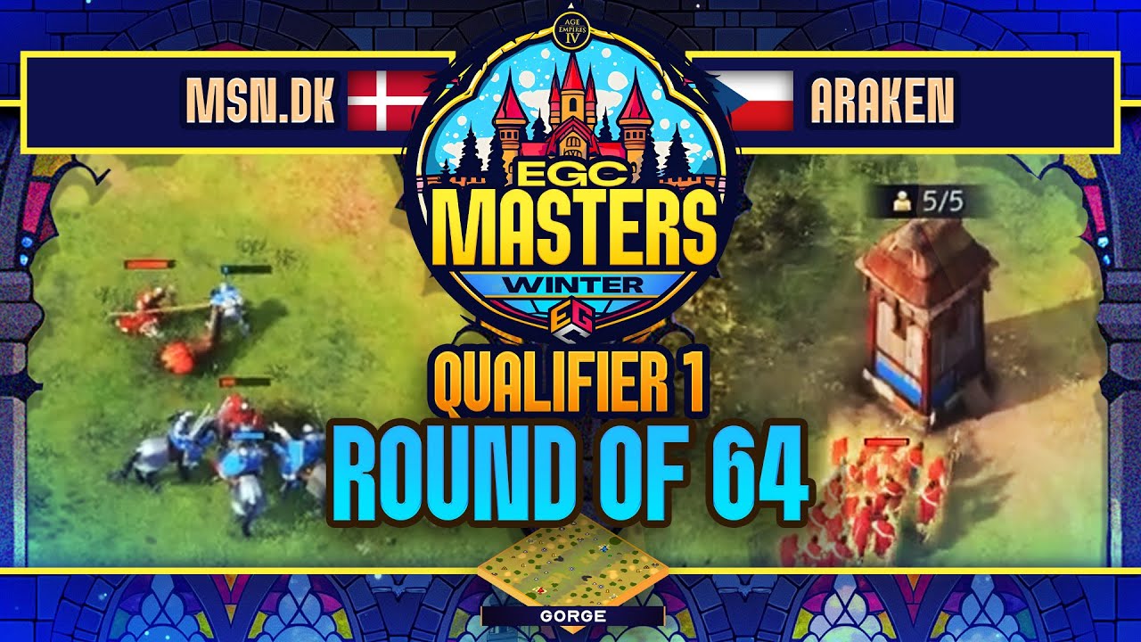 Msn.dk vs. Araken - $20,500 EGC Masters Winter - First Qualifier - Ro64 ...