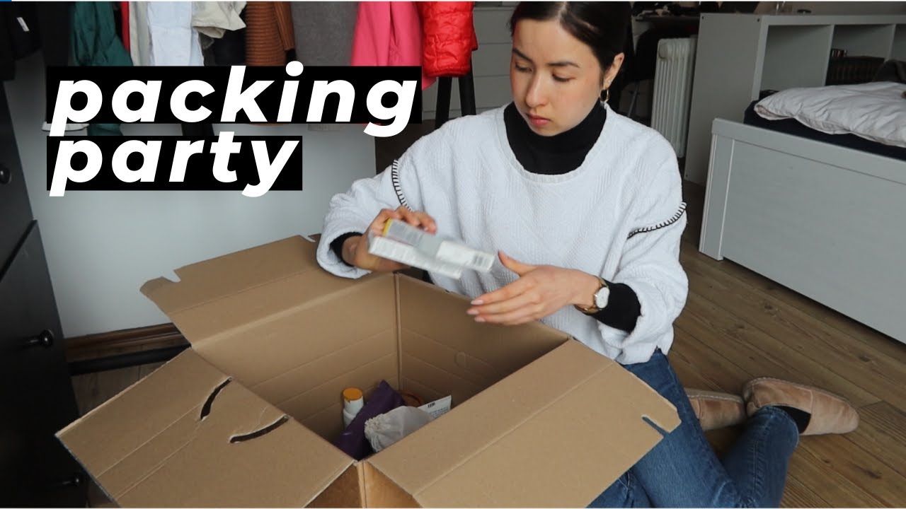 DECLUTTERING PACKING PARTY METHOD | MINIMALISM - YouTube