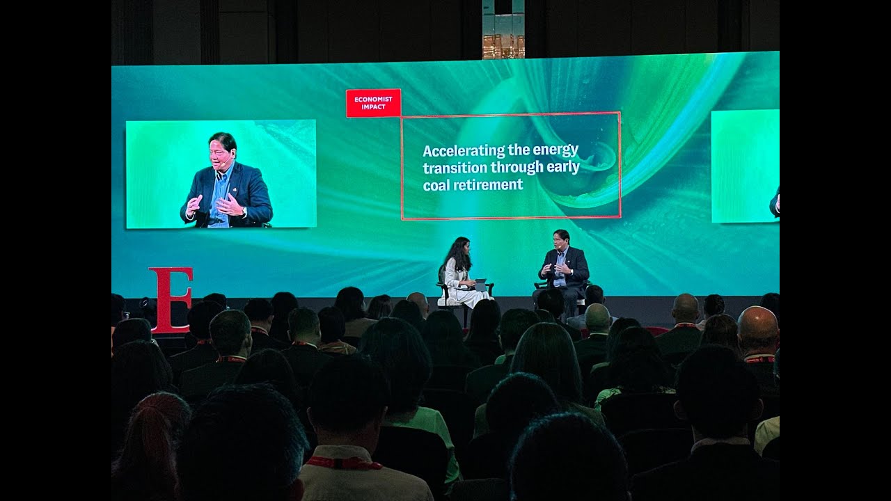 ACEN CEO Eric Francia in the Economist Impact Sustainability Week Asia ...