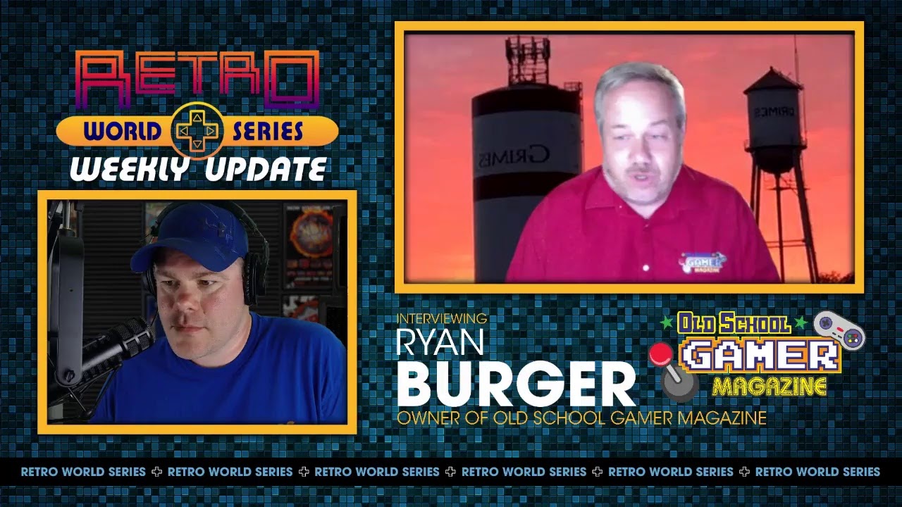 Interview w/Ryan Burger (Old School Gamer Magazine) - Ep. 4 (6/4/2020 ...