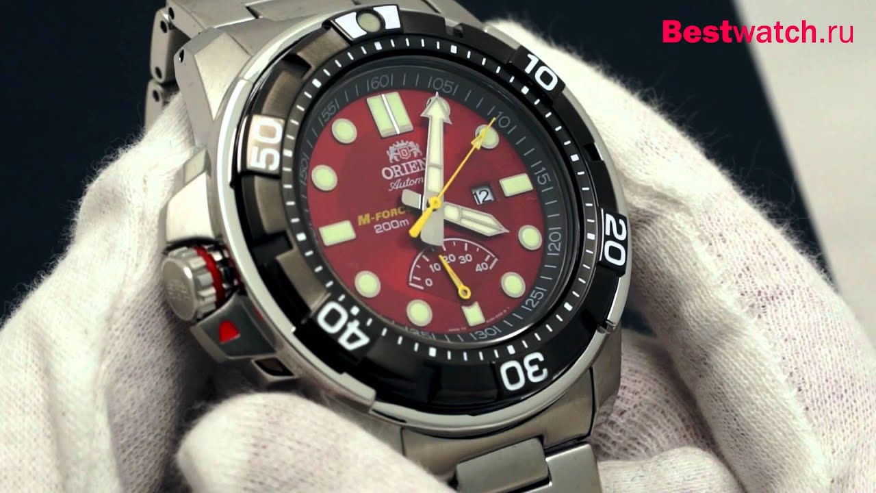 Обзор мужских часов Orient M Force SEL06001H0 - YouTube