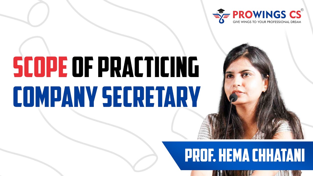 Scope of Practicing Company Secretary - YouTube