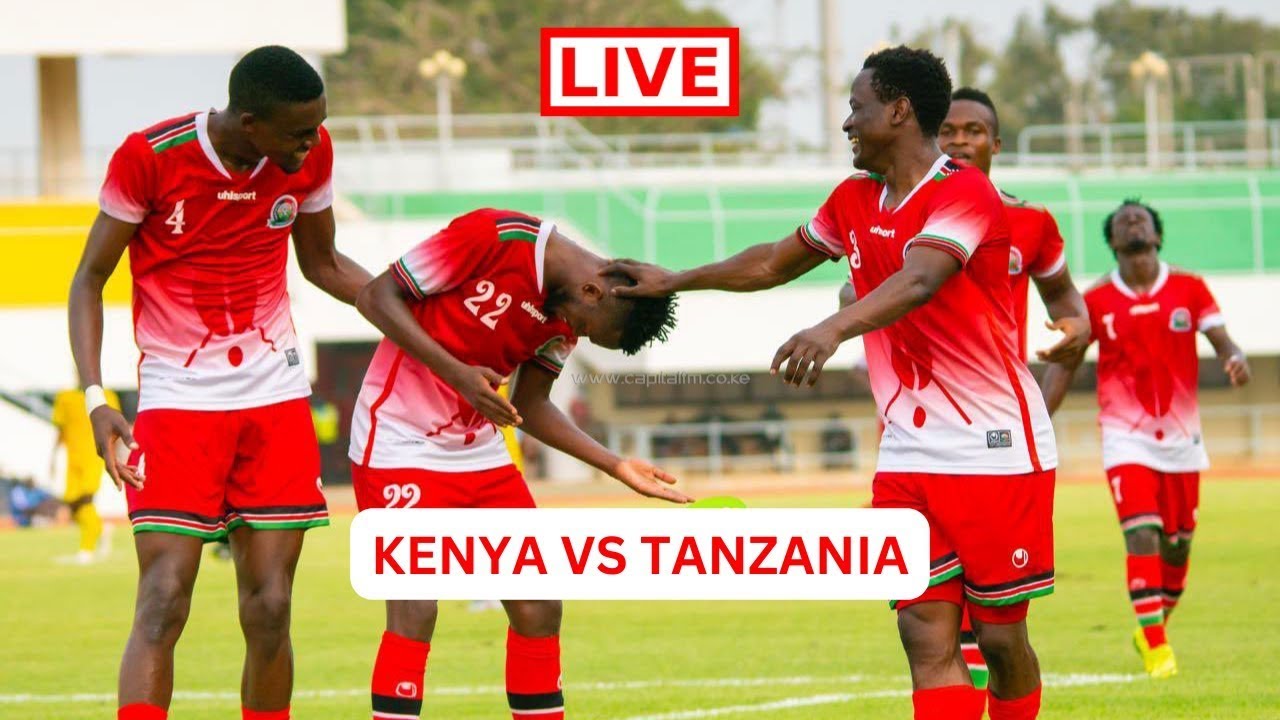 LIVE: KENYA VS TANZANIA GAME | U20 AFCON CECAFA QUALIFIERS - YouTube