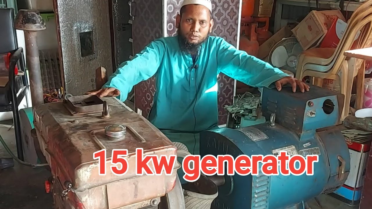 15 kw generator, sifang engine, hafiz incubator, - YouTube