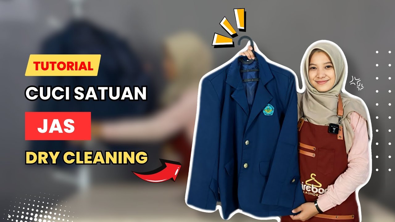 TUTORIAL CUCI SATUAN JAS - DRY CLEAN!!! - YouTube