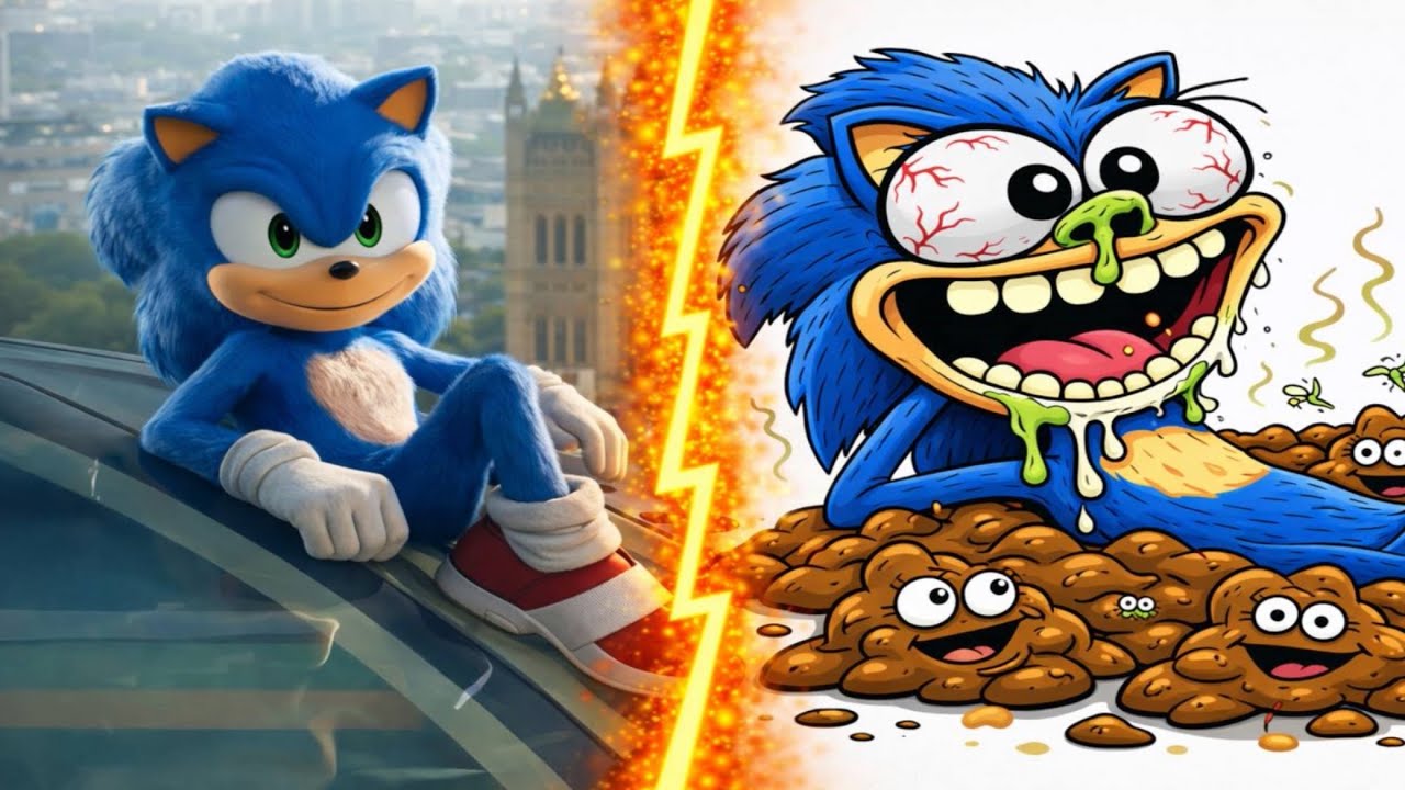 Sonic the Hedgehog Dance 😂 | Funny Drawing Meme #drawing #funny #memes ...