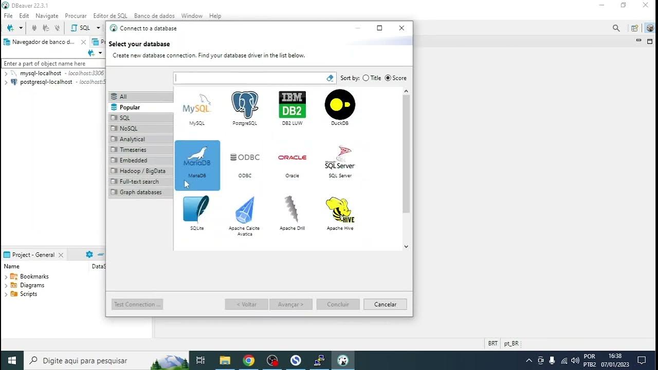 25-Conectando no PostgreSQL 15 através do DBeaver - YouTube
