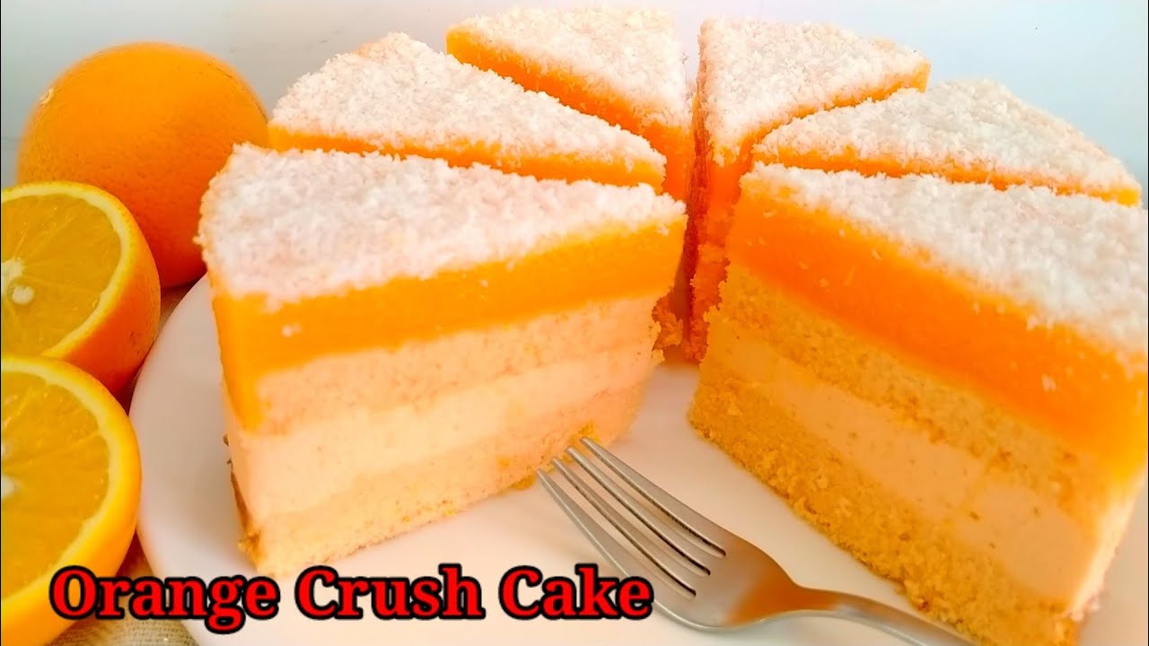 Orange Crush Cake | How to make delicious orange crush cake | easy cake ...