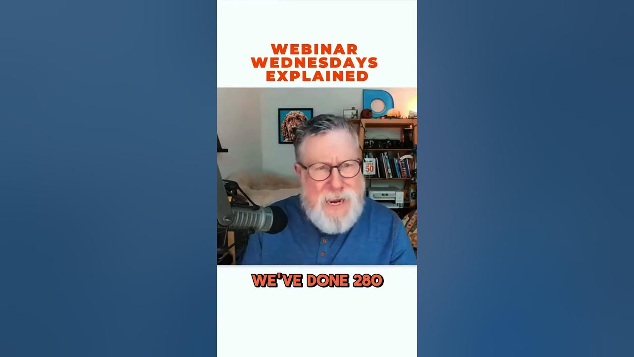 Webinar Wednesdays explained - YouTube