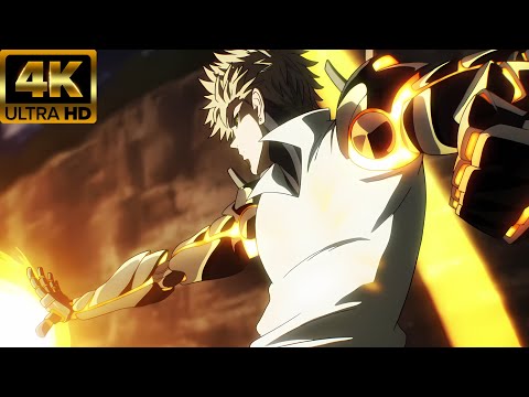 Saitama vs Genos 4K - One Punch Man S1 EP5