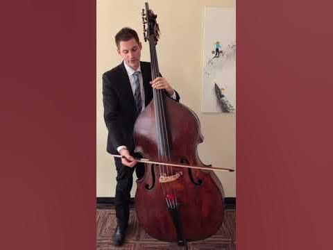 Portato bowing technique on the Double Bass (upright bass) - YouTube
