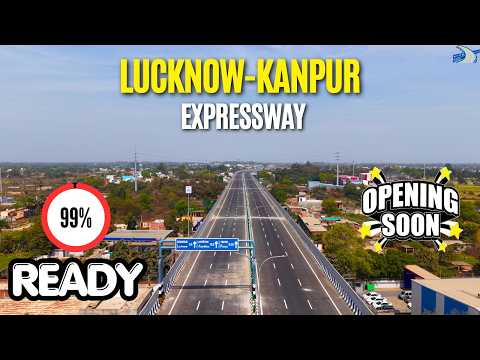 Big Progress Update  | Lucknow-Kanpur Expressway Almost Ready | Opening Soon 🔥 #detoxtraveller 