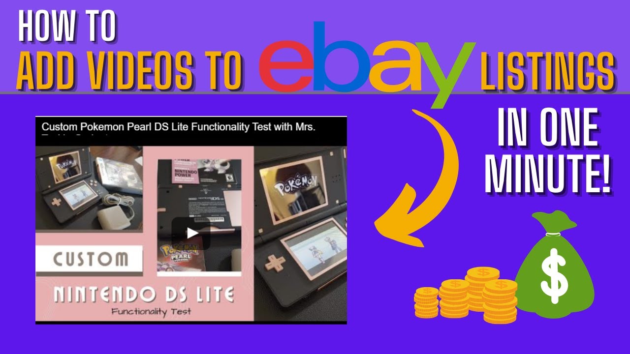 How to Embed a YouTube Video in your Ebay Listing (EASY) - YouTube