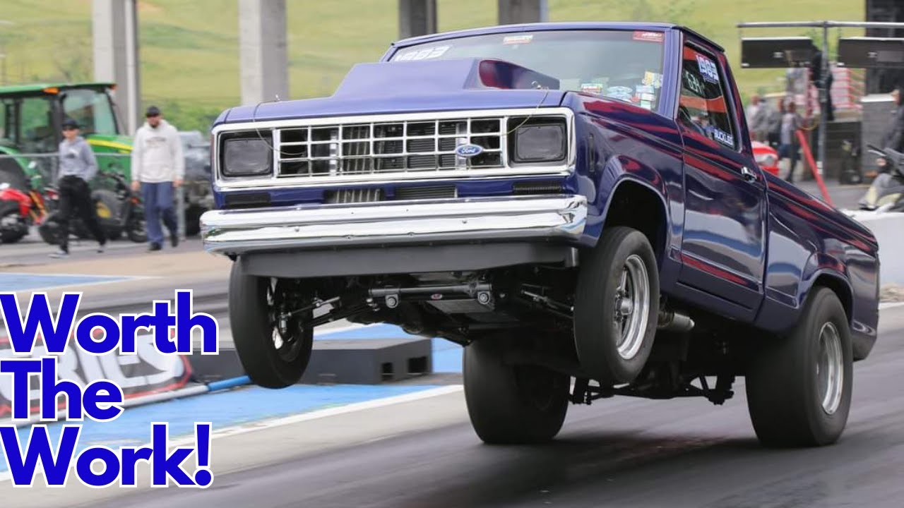 V8 Ranger Does Wheelies With New AJE K-Member, But Not Without Issues ...