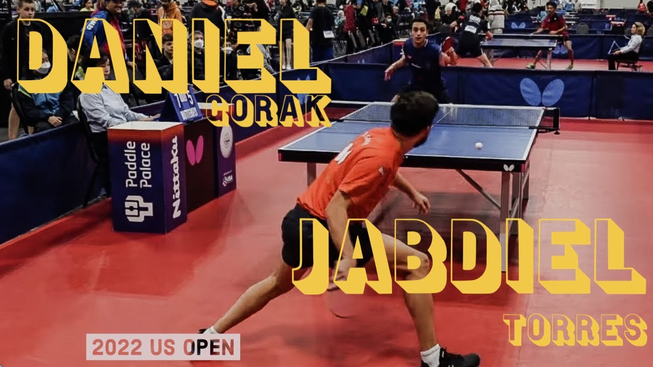 Daniel Gorak vs Jabdiel Torres | 2022 U.S. OPEN TABLE TENNIS ...