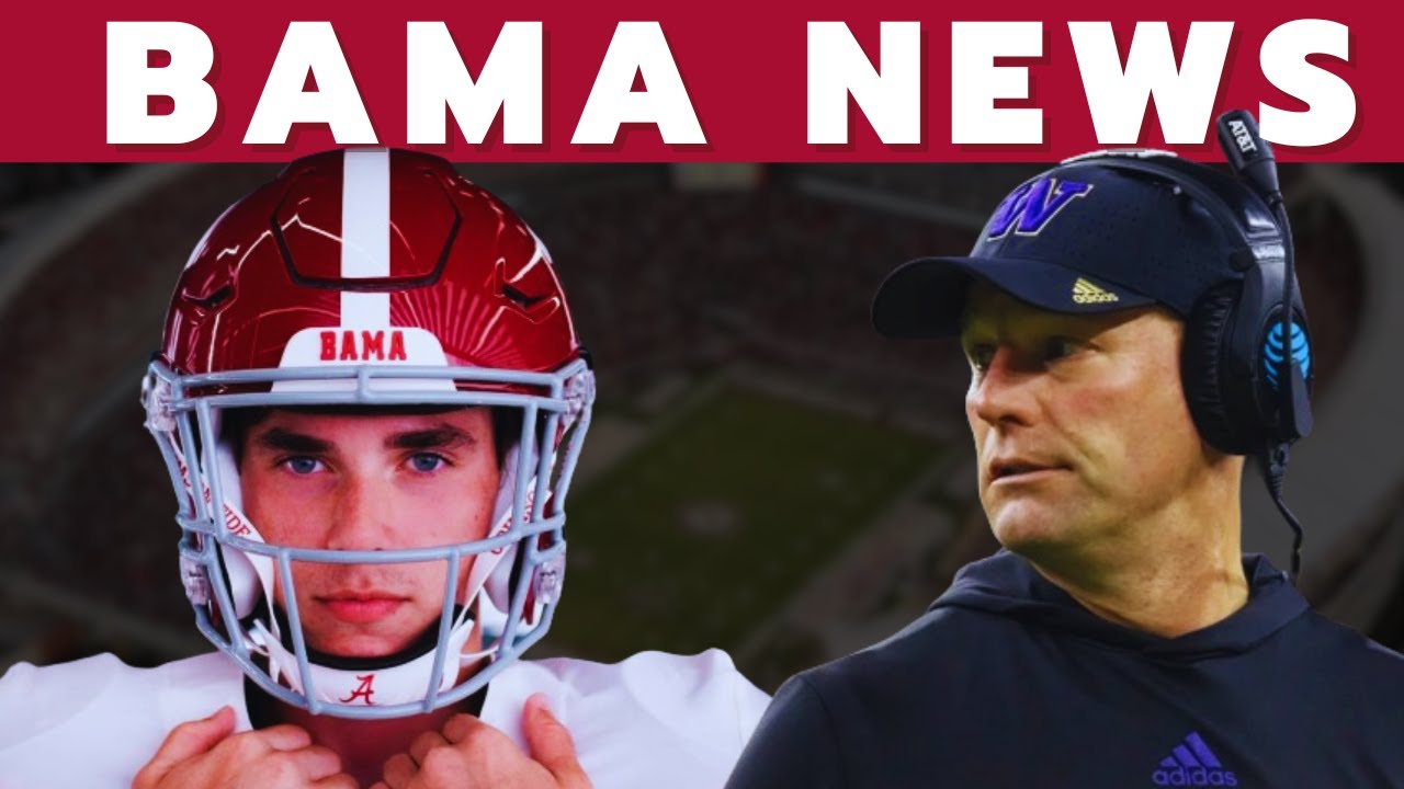 SURPRISE NEWS! ALABAMA CRIMSON TIDE FOOTBALL NEWS TODAY! NCAA FOOTBALL ...