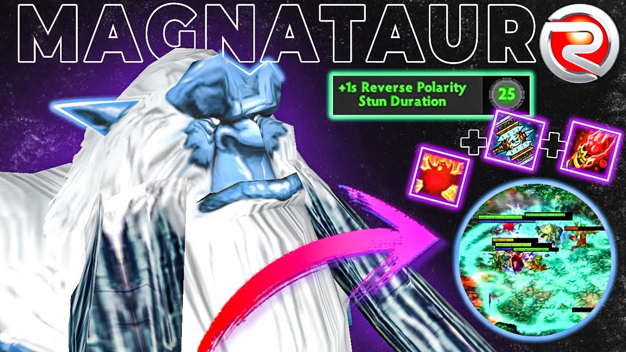 MAGNUS DOTA 1 ULTI + METEOR HAMMER + DAGON LVL5 😲 | REPLAY RGC - YouTube