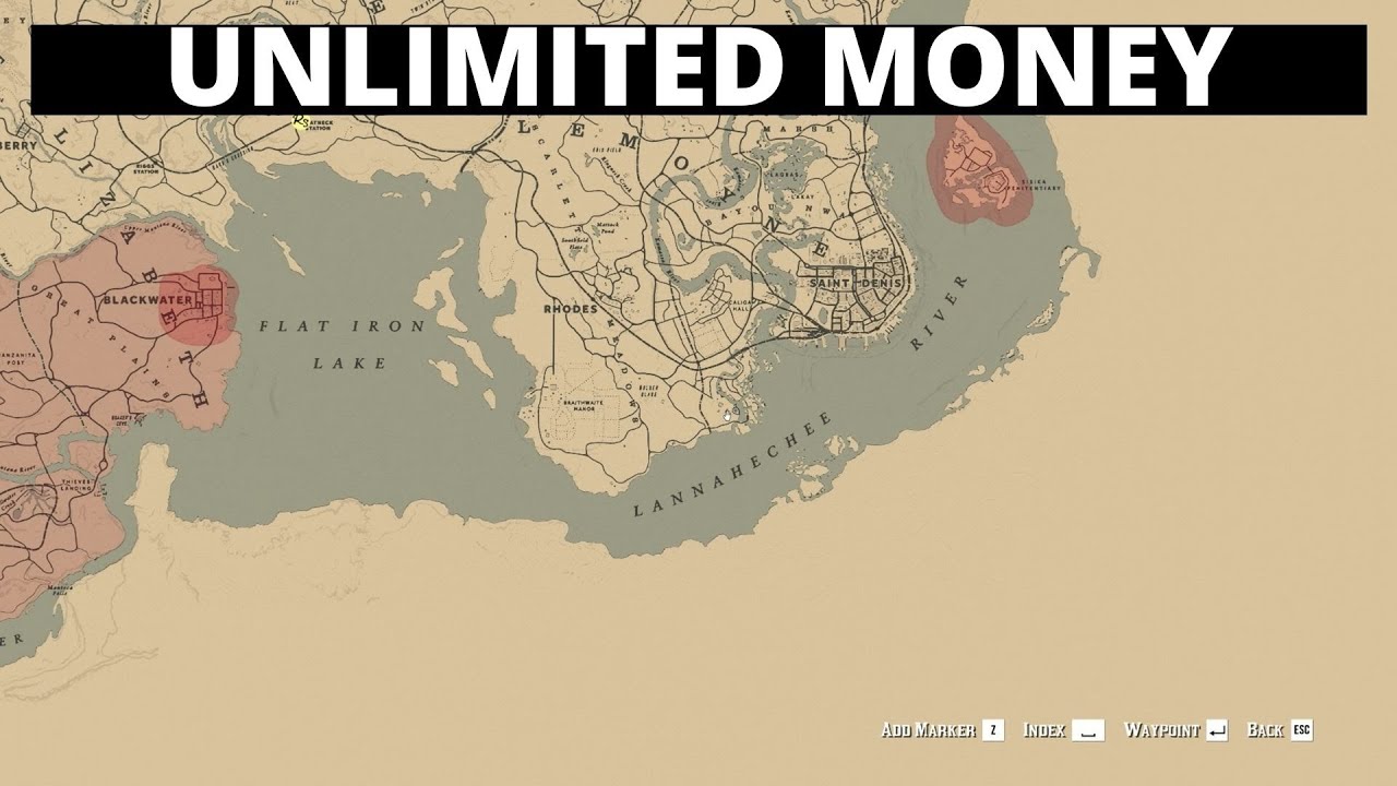 Take 100,000$ - Unlimited money early in the game! RDR2 - YouTube
