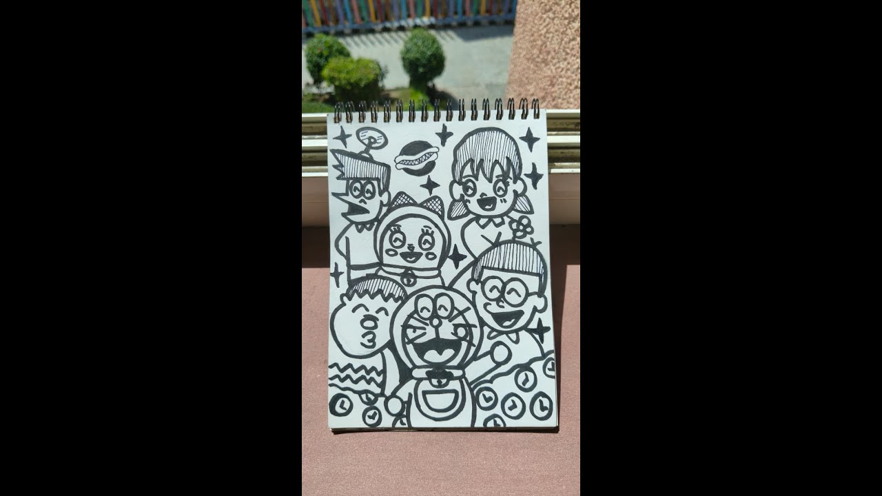 Doremon Doodle | Doremon | Nobita | Shizuka | Gian | Suneo | Doremi ...