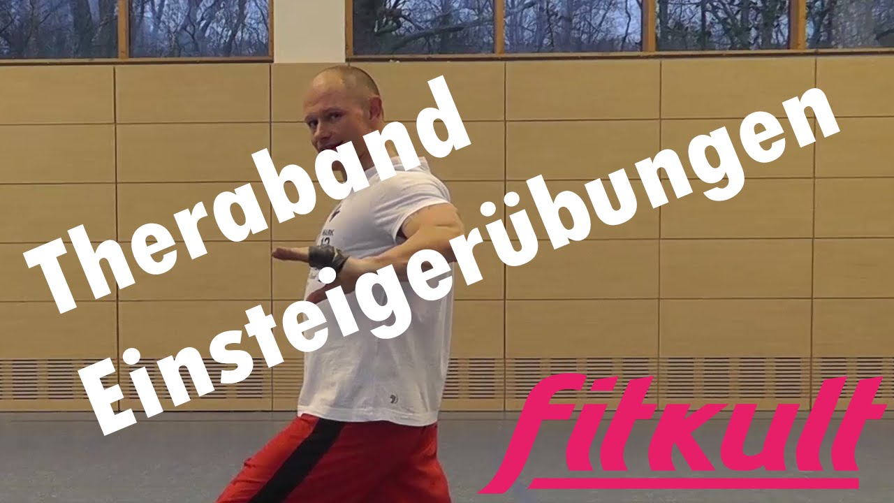 Thera-Band Einsteigerübungen | Gummiband Workout für Zuhause by fitkult ...